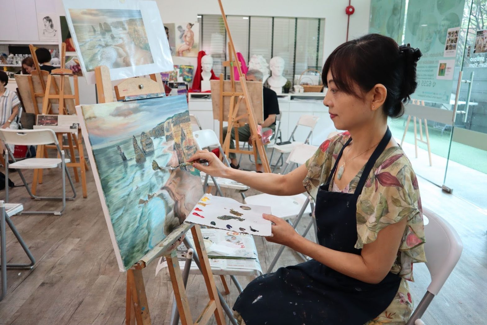 Oil Painting Classes |专业油画课程 at Visual Arts Centre Singapore