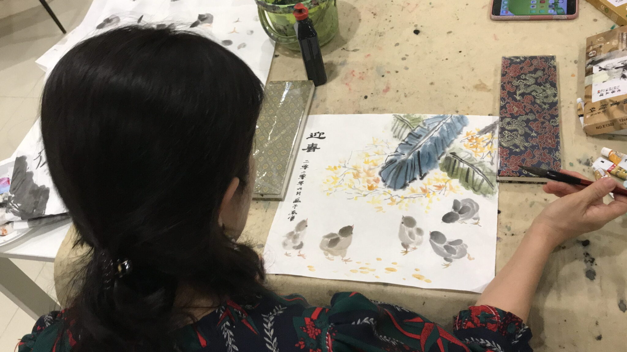 Professional Chinese Ink Painting Classes in Singapore