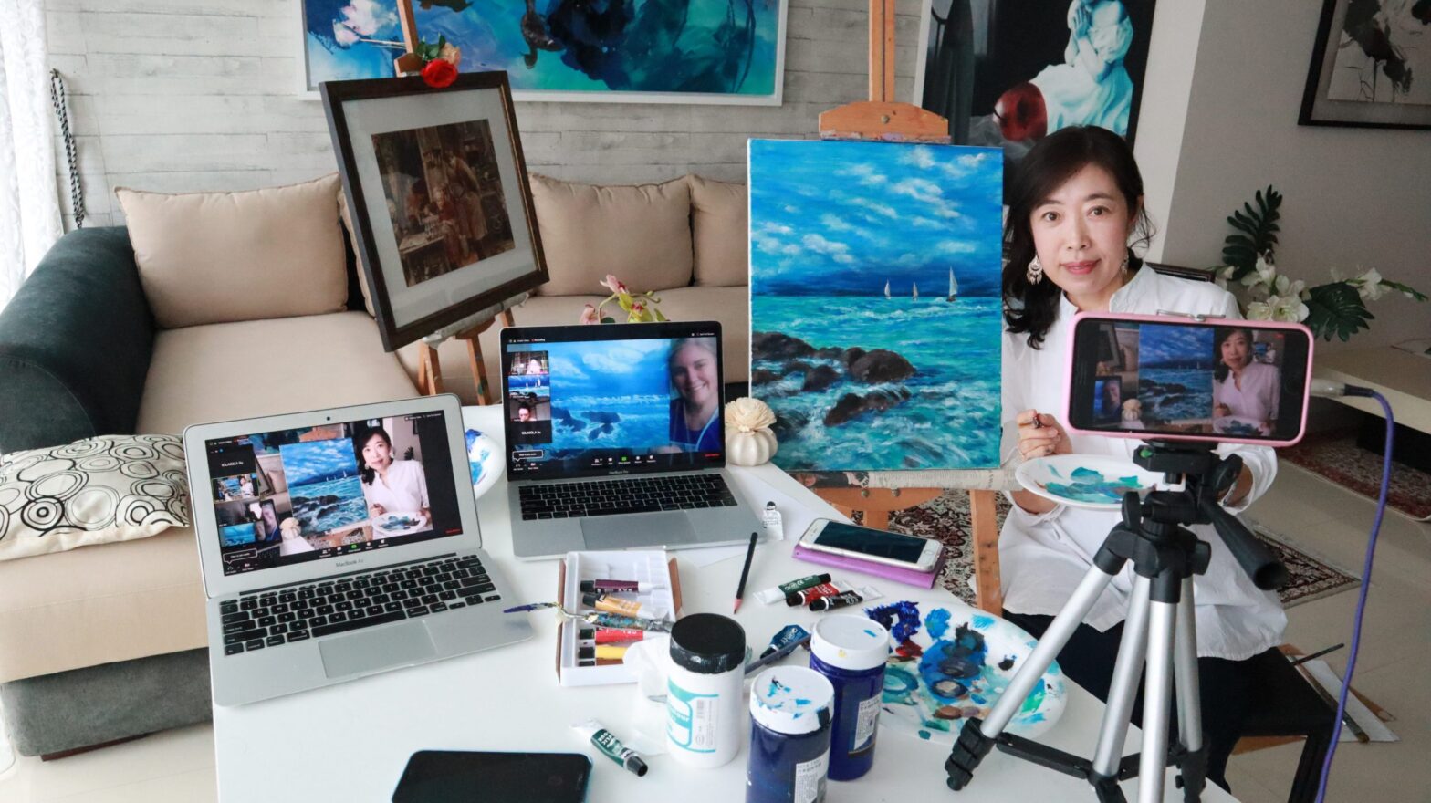 Best Online Art Course | Art Class | Art Lesson - Guided with Demo ...