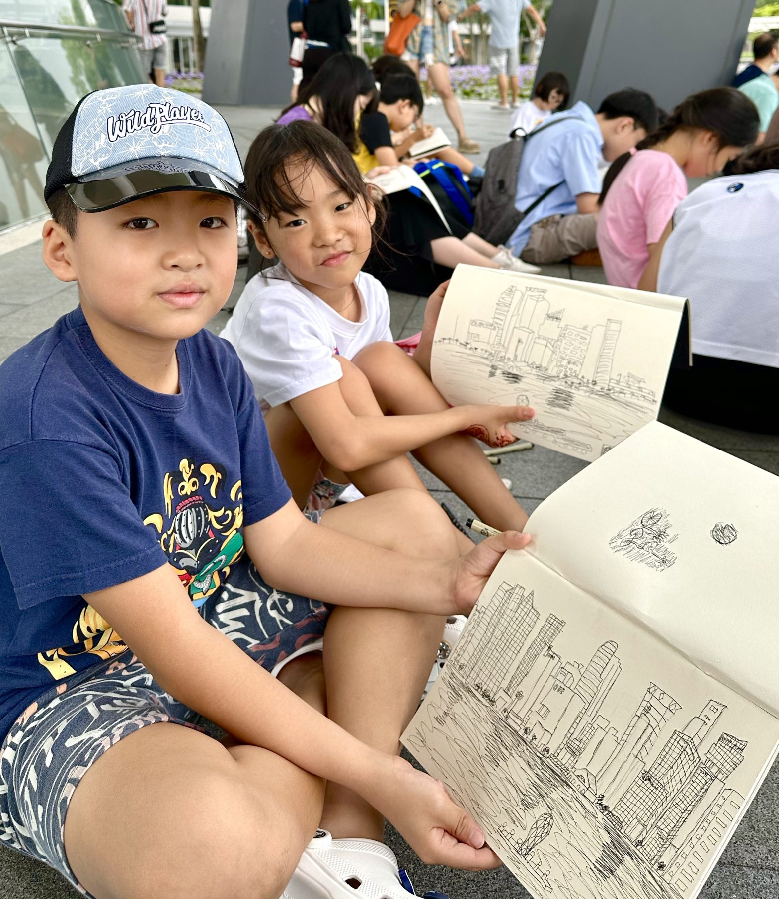 Outdoor Urban Landscape Sketching with Visual Arts Centre