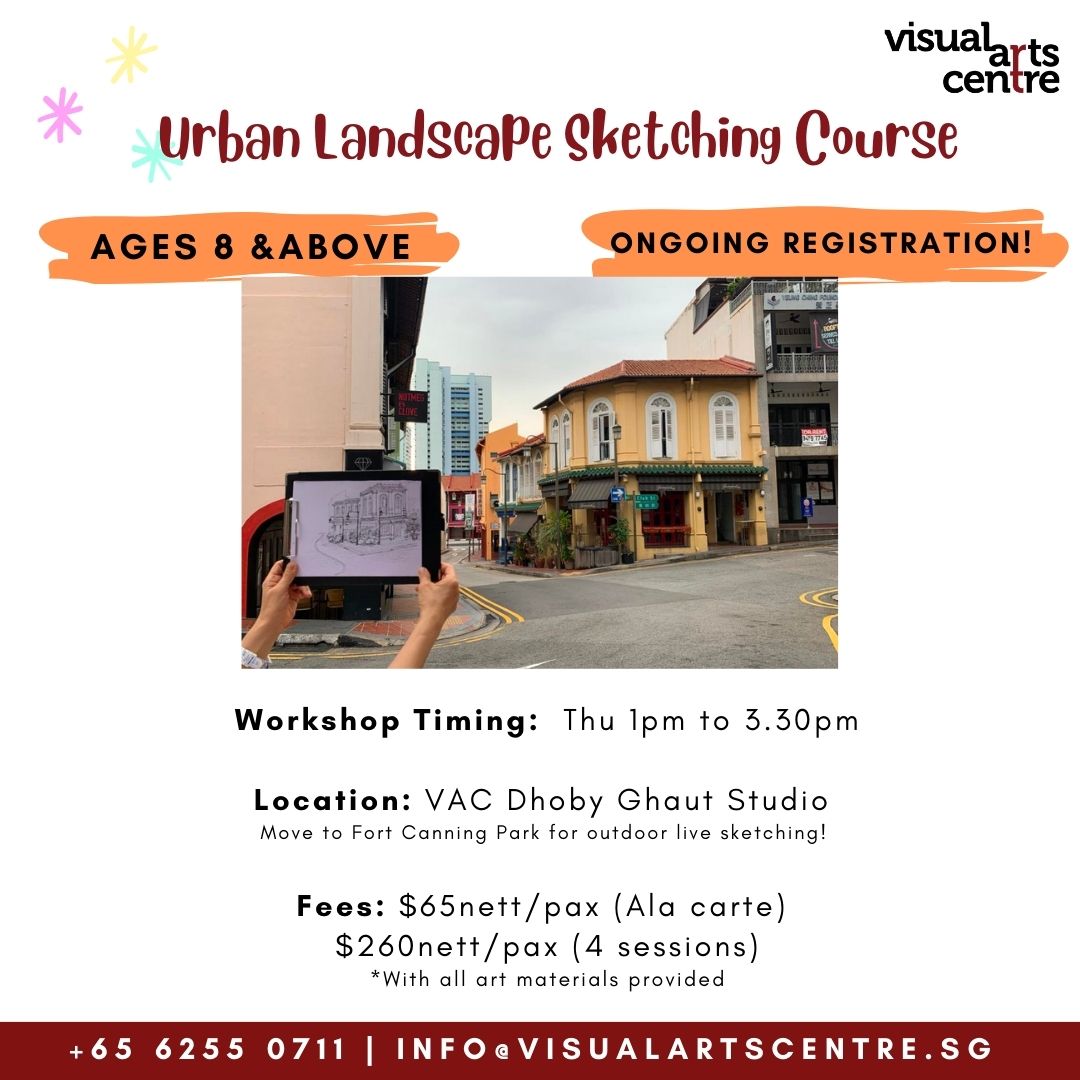 Holiday Art Immersion Class for Youths aged 10 and above this holiday!