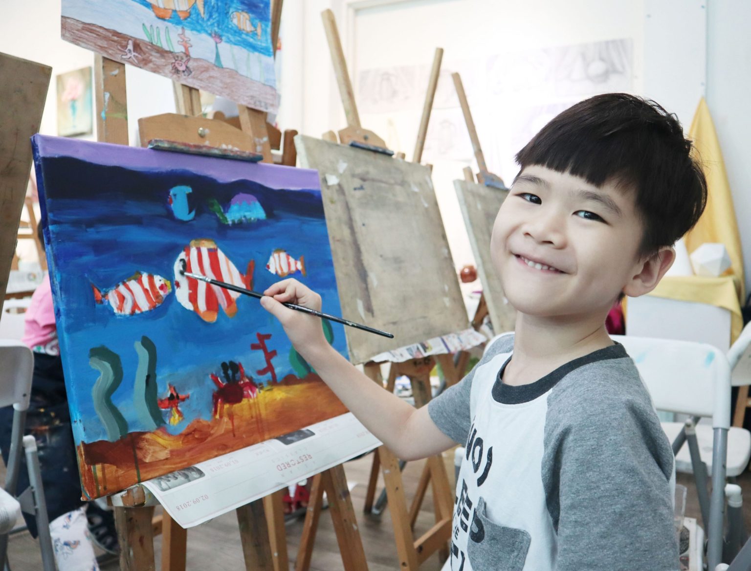 The Best Kids Art Class at the Visual Arts Centre Singapore