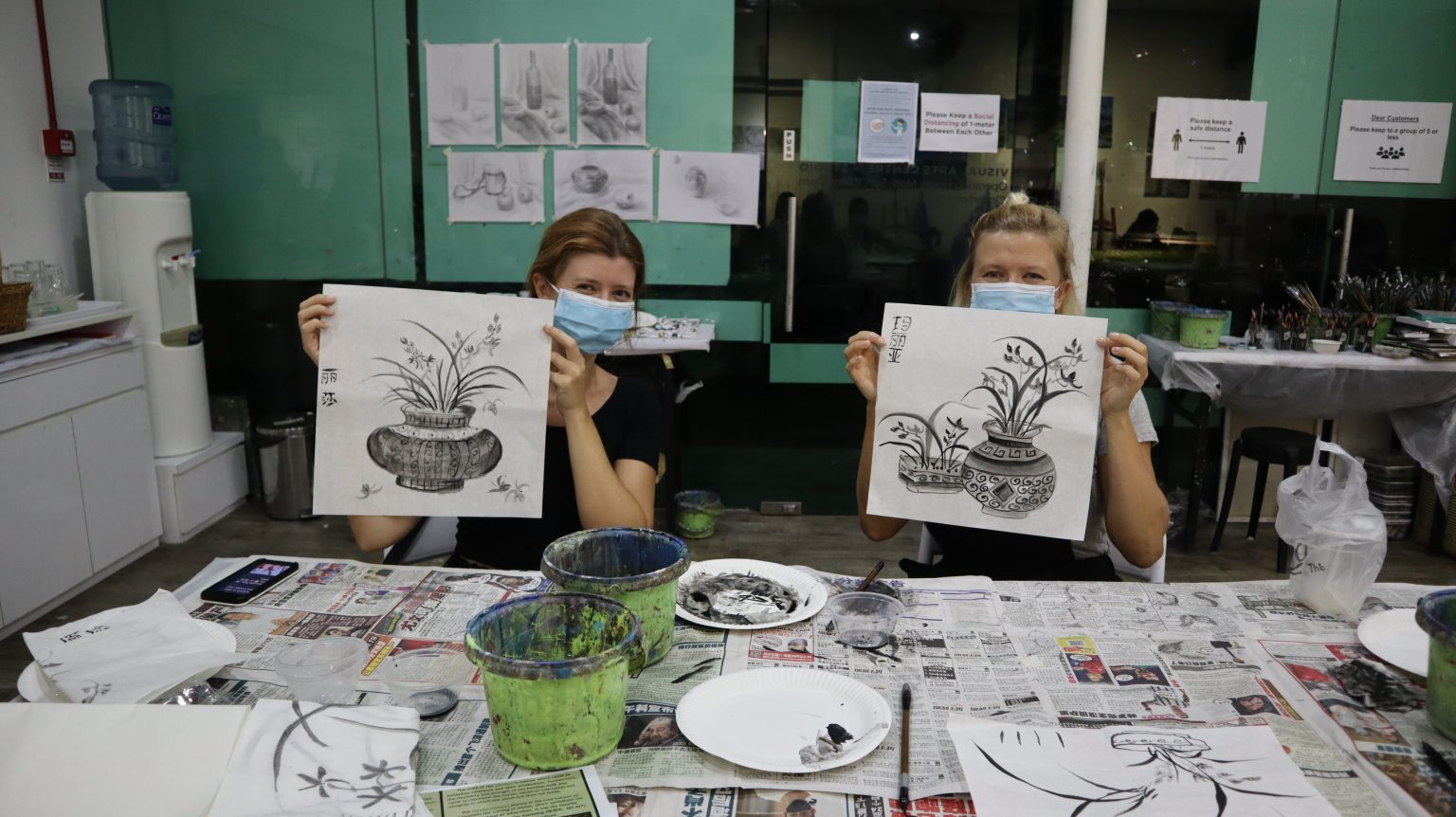 Professional Chinese Ink Painting Classes - Best Art Course in Singapore