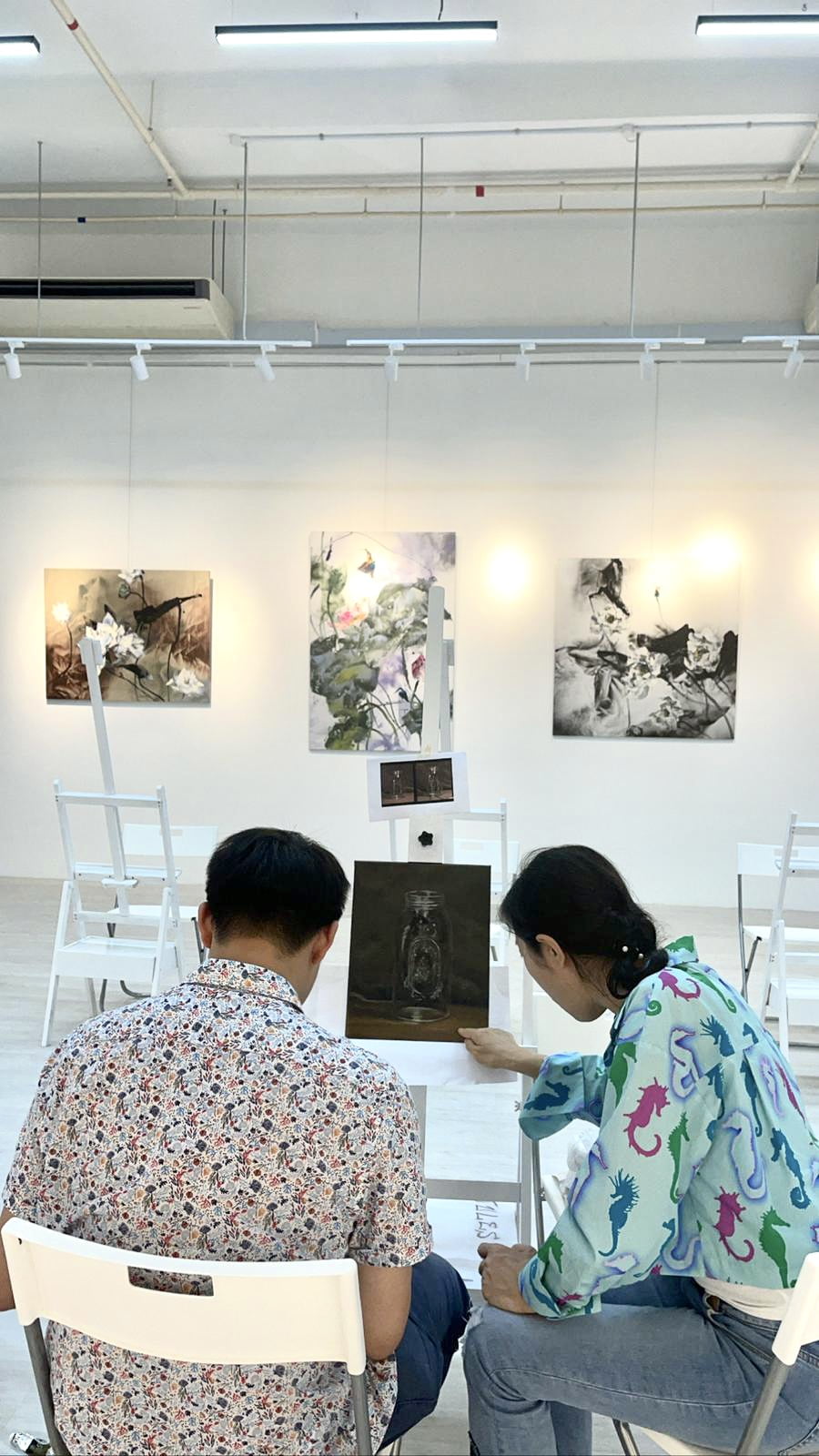 Hyperrealism still life oil painting art course Singapore - Visual Arts ...