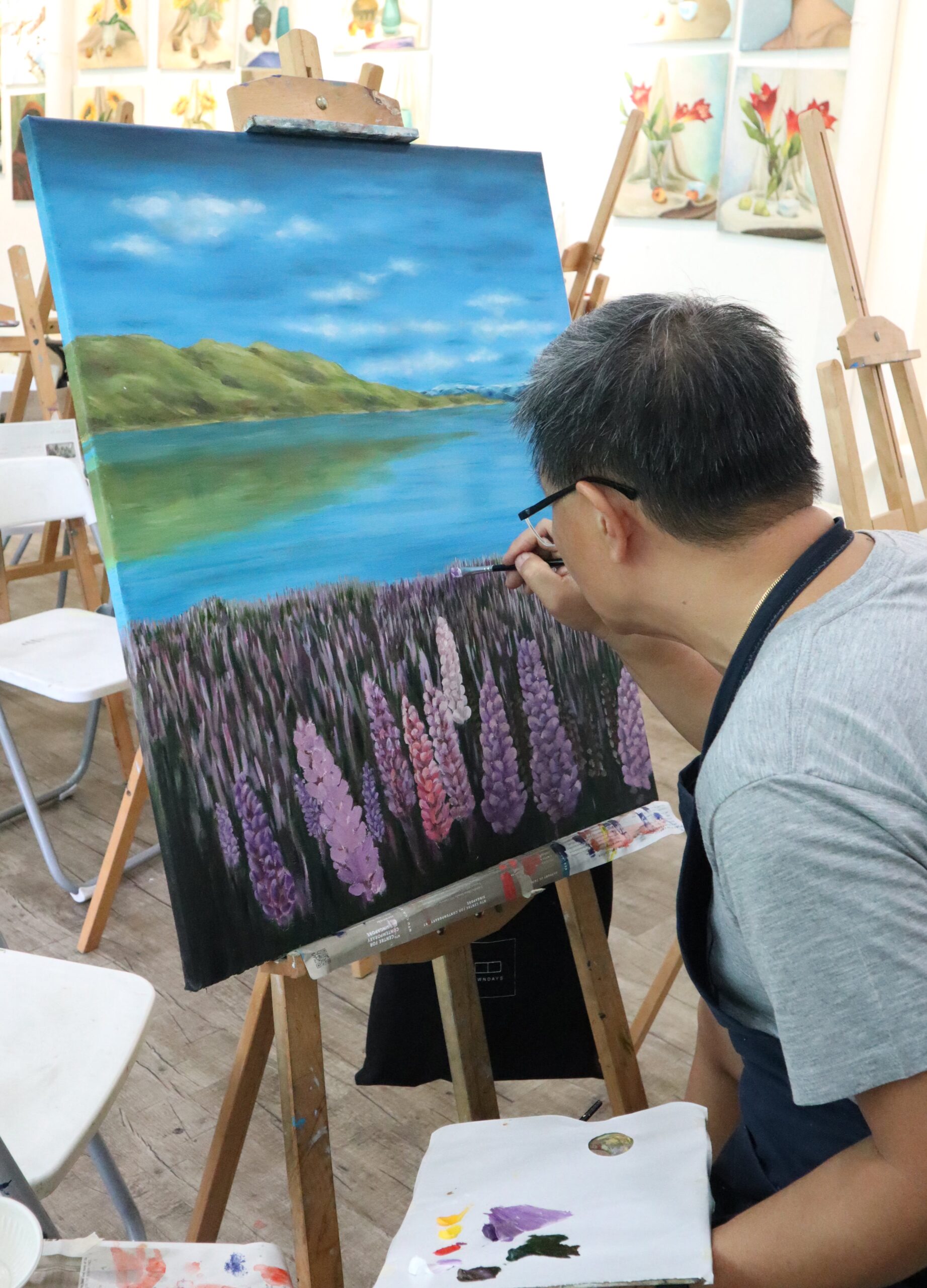 Professional Oil Painting 24 Sessions Art Course | Art Class | Art Lesson