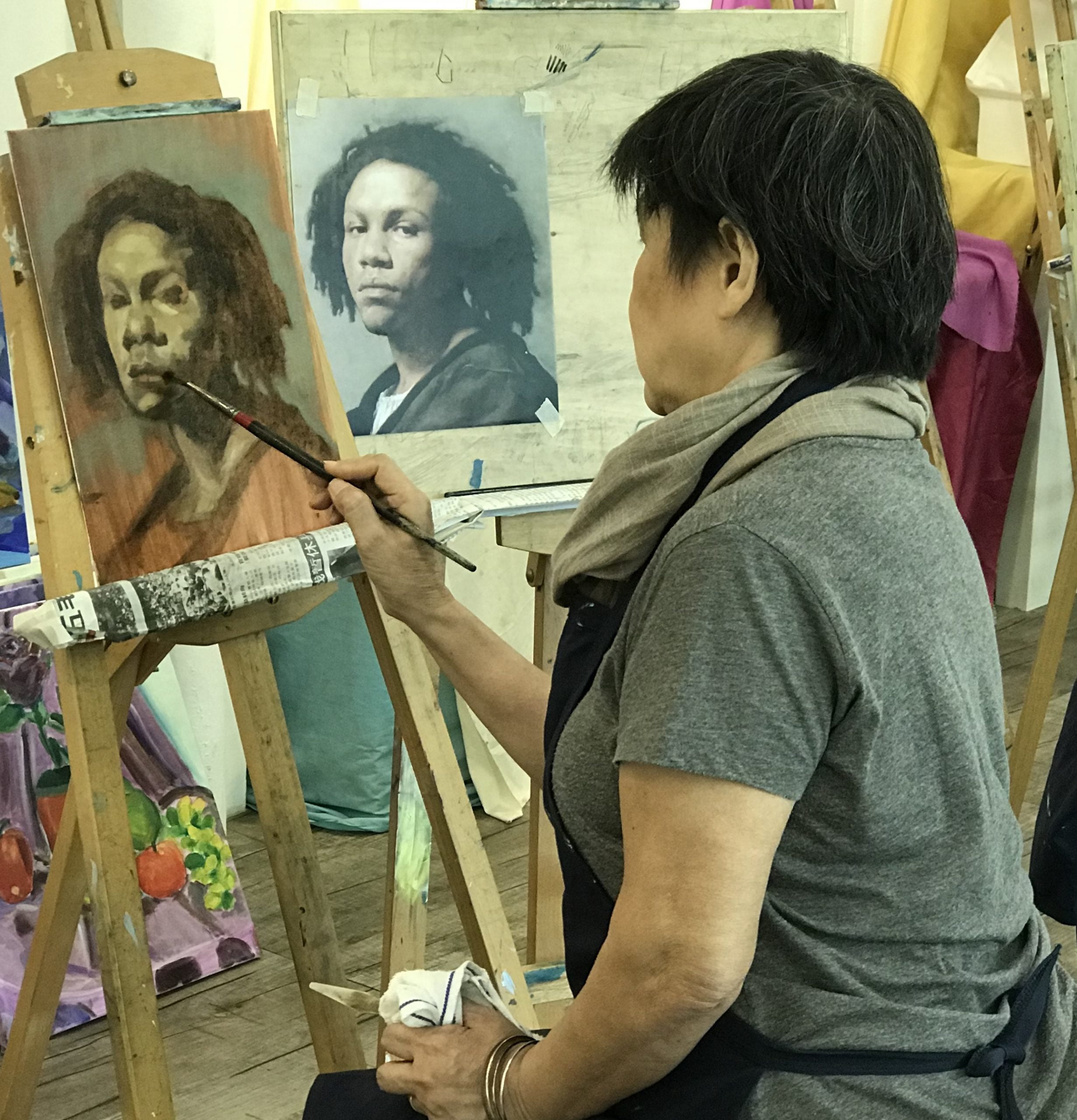 Singapore Portrait Drawing: Intermediate & Advanced Art Course | Art ...