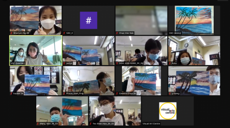 Virtual Zoom Art Jamming for fun amongst friends, family and colleagues!