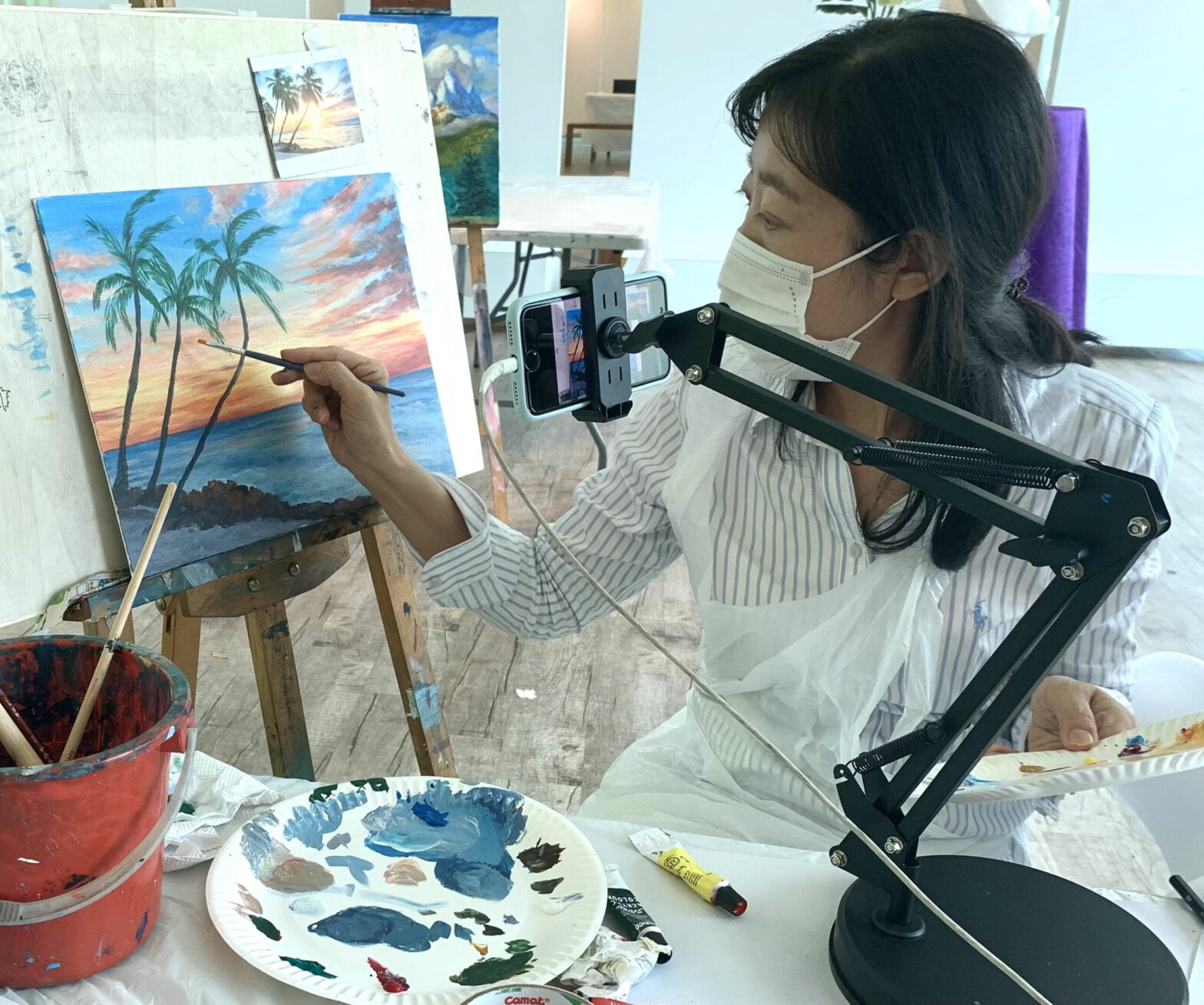 Virtual Zoom Art Jamming for fun amongst friends, family and colleagues!