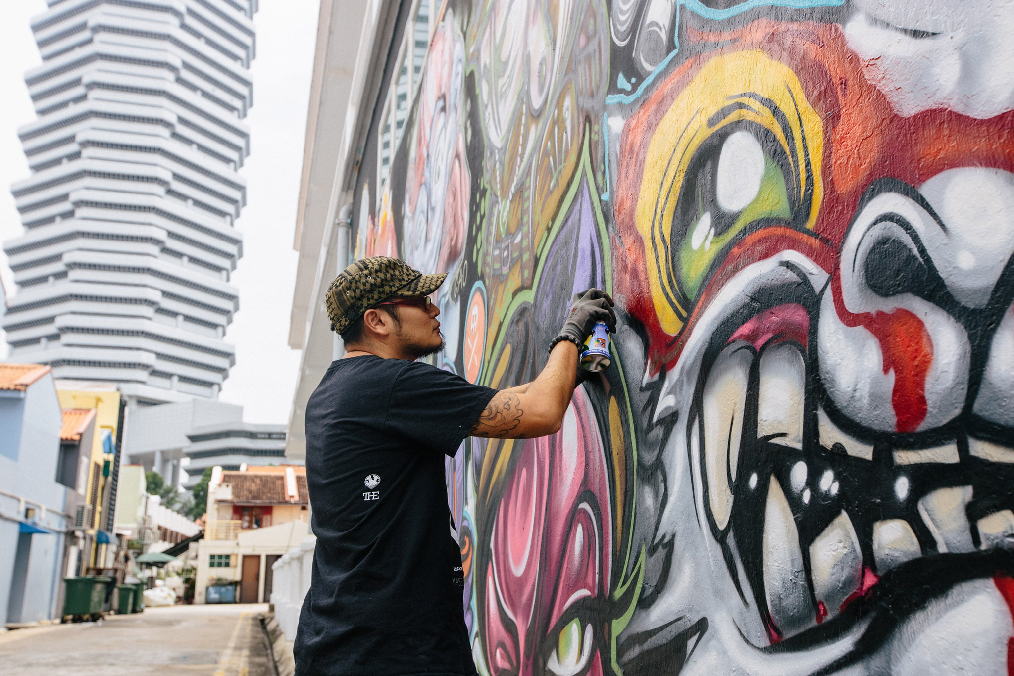 Graffiti Art Workshop Visual Arts Centre Singapore