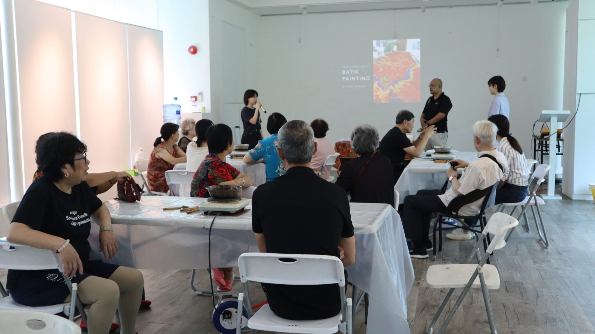 Learn Batik Art - Batik Painting Workshop in Singapore Dhoby Ghaut VAC