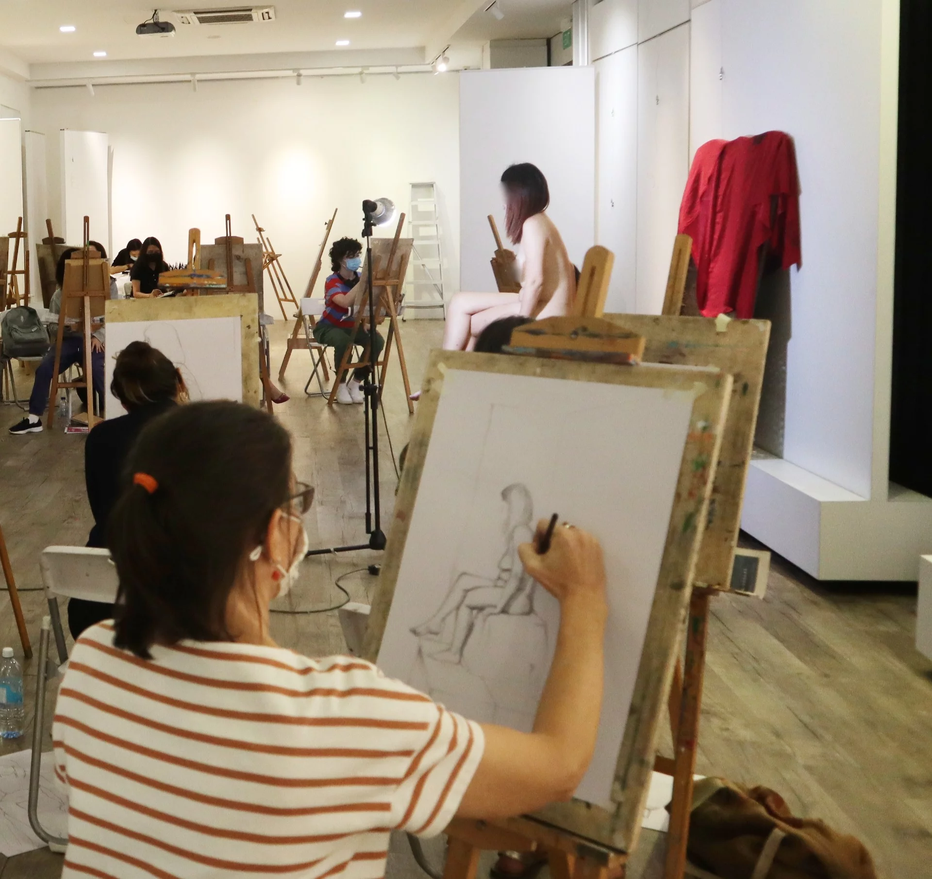 Nude Life Drawing with Artist Guidance Workshop