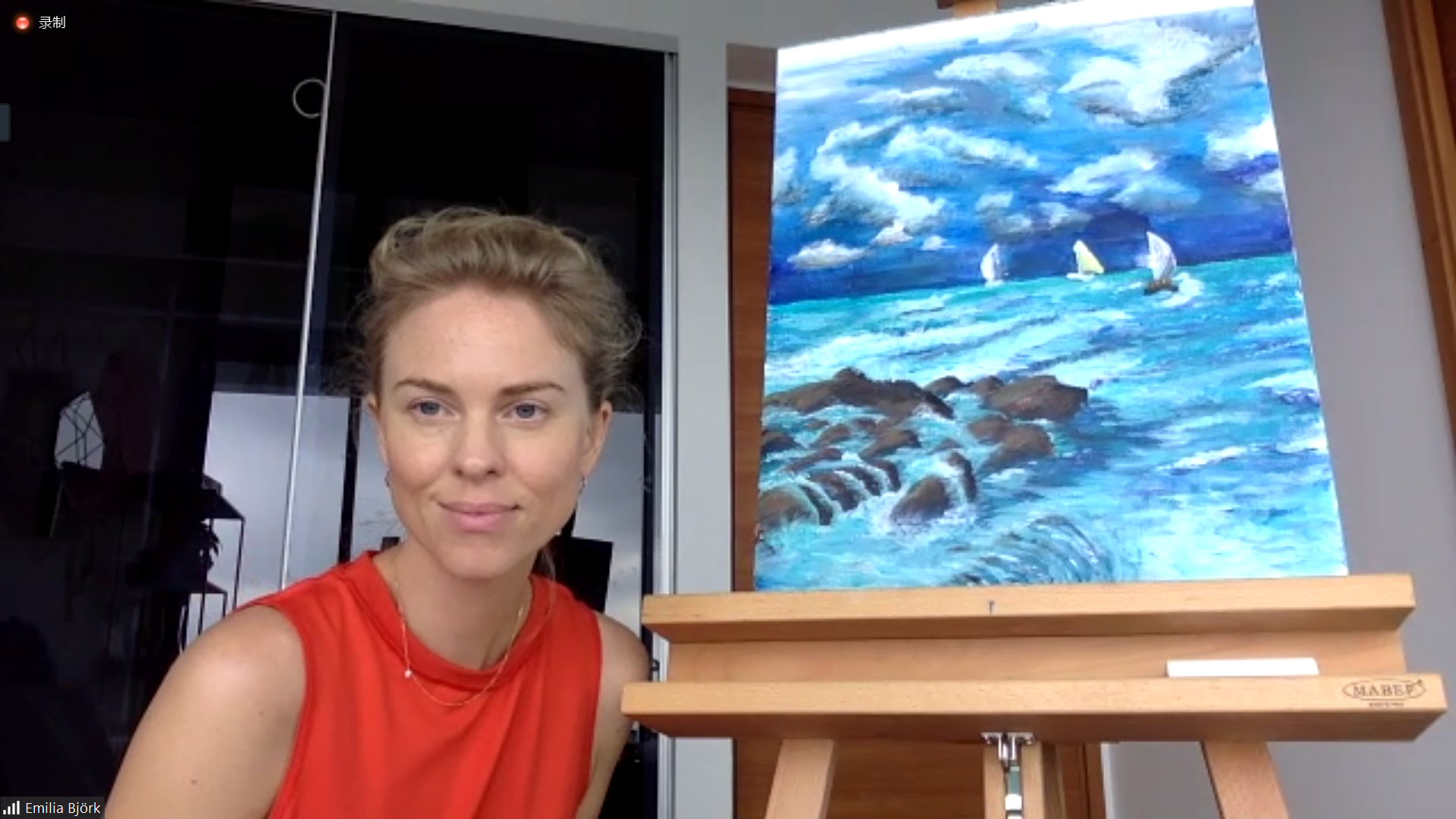 2 Sessions Acrylic Painting Art Course | Art Class | Art Lesson (Zoom ...