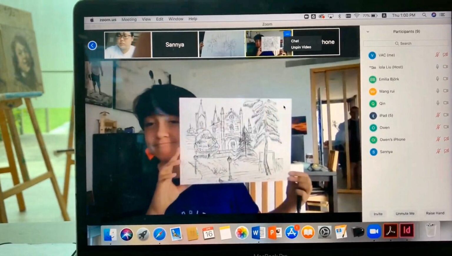 The Best Online Art Class In Singapore – Zoom Live Art Sessions ...