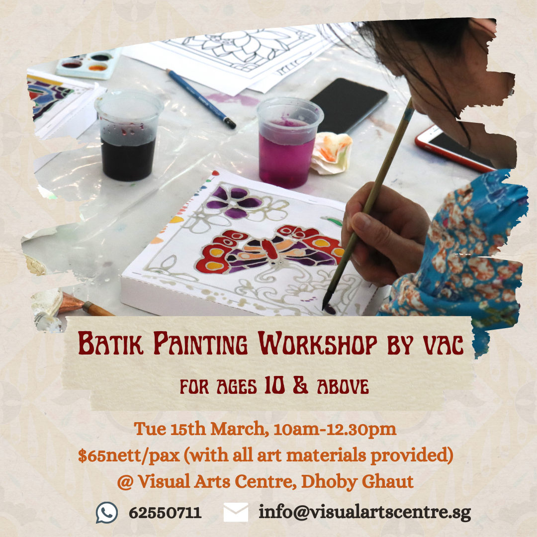 Holiday Batik Painting Workshop for Families and Friends at VAC