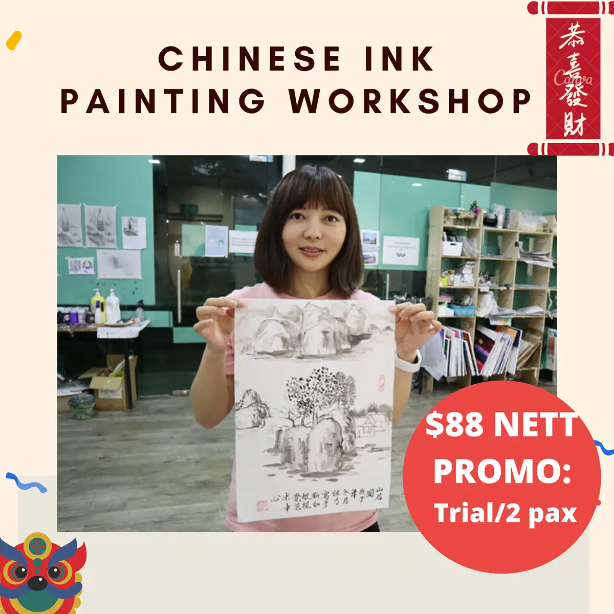 Chinese Ink Painting and Calligraphy workshop Singapore