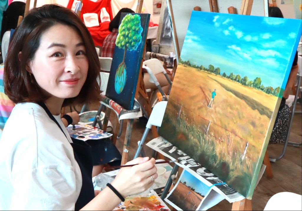 Professional Acrylic Painting Course 12 Session 丙烯画12节课程