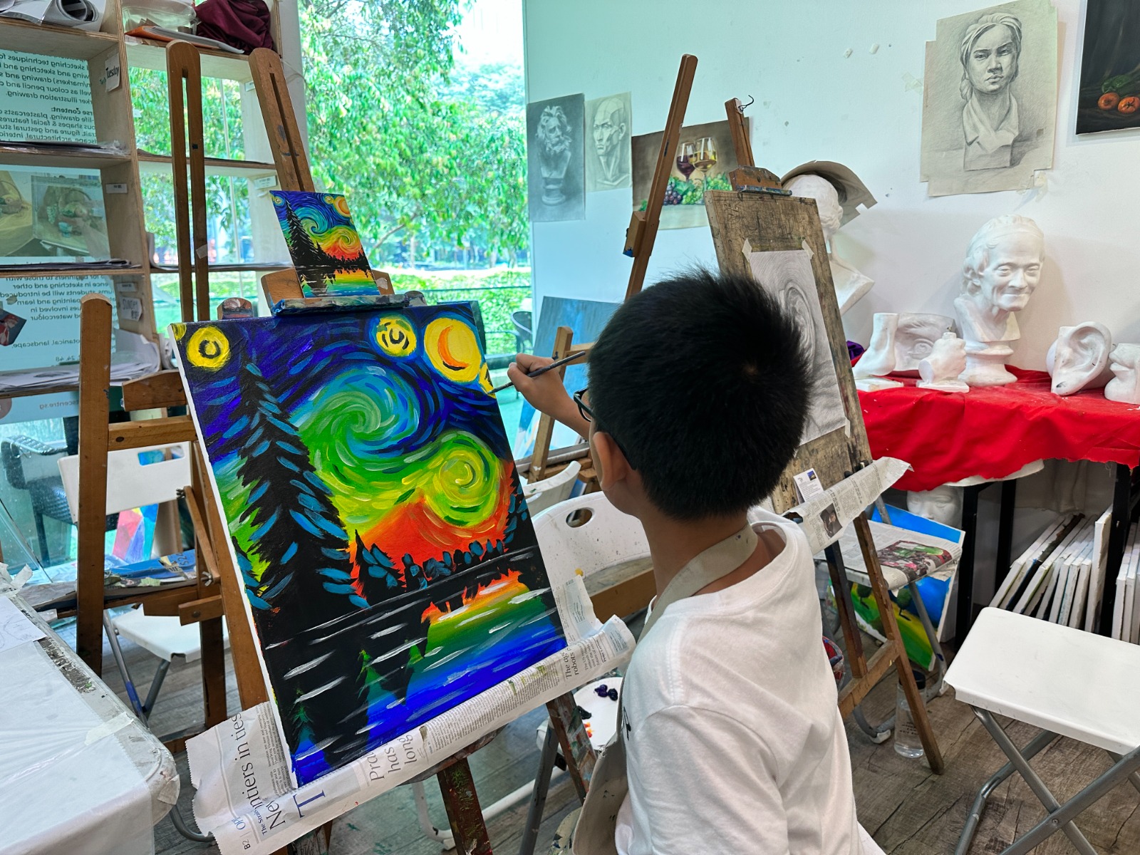 The Best Kids Art Class at the Visual Arts Centre Singapore