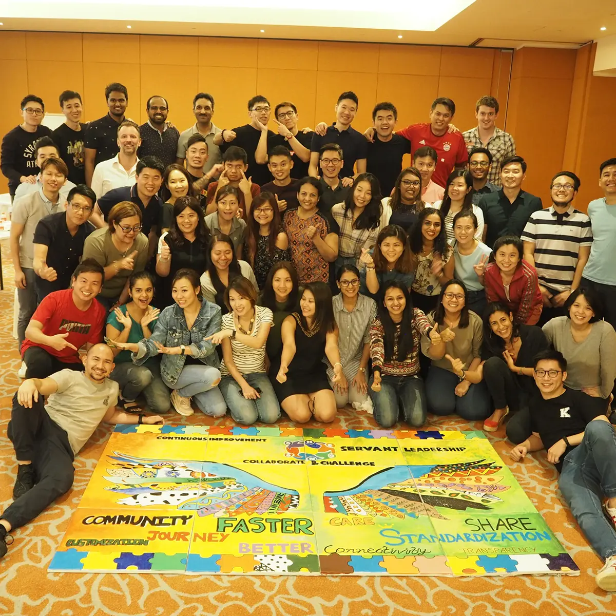 Best Team Bonding Art Jamming, Creative, Reflective, Themes customised