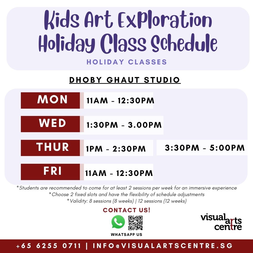 Art Exploration Series- KIDS and YOUTH Holiday Art Immersion Course