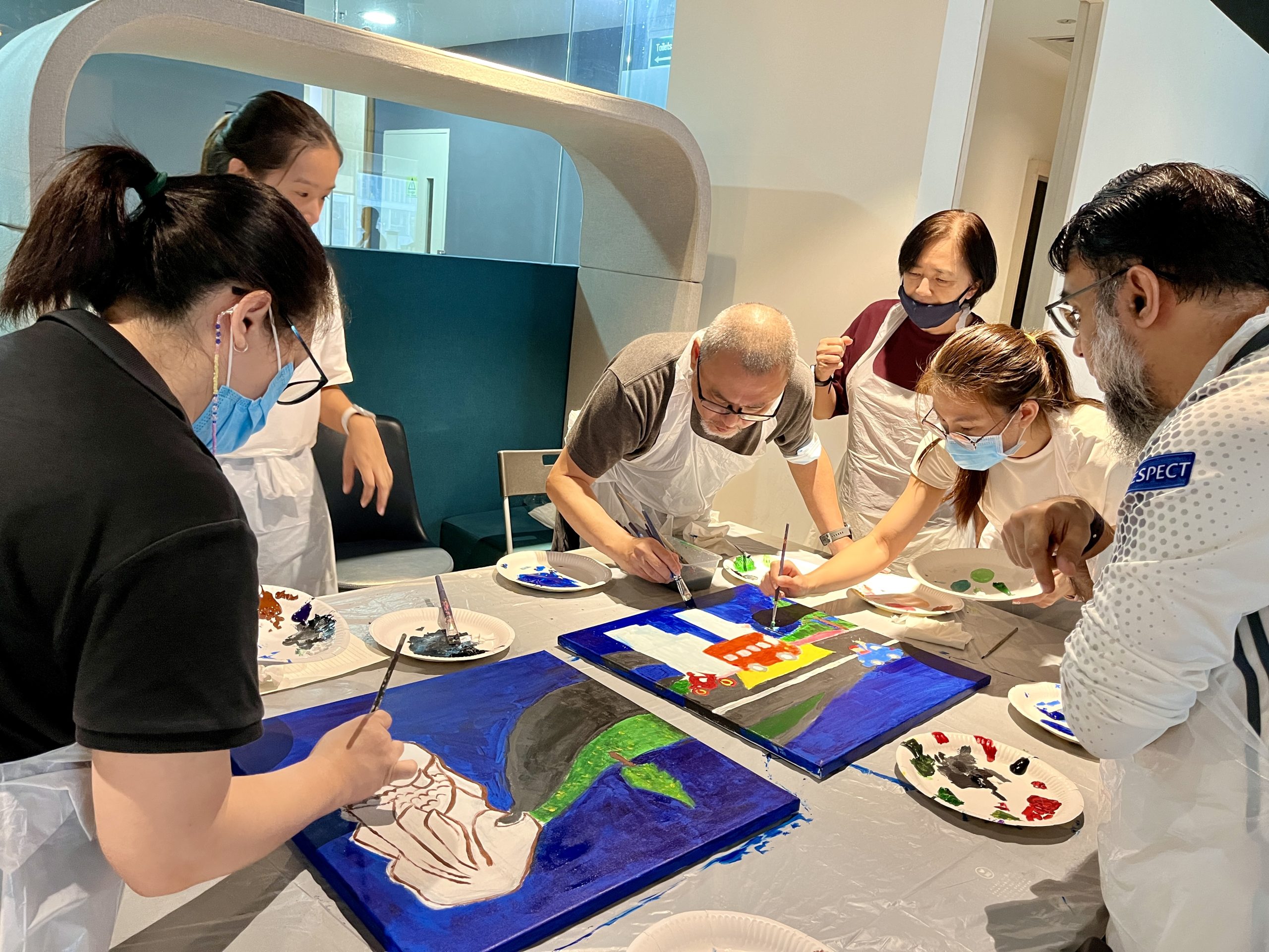 Book an art jamming, showcase your teamwork and display your corporate ...