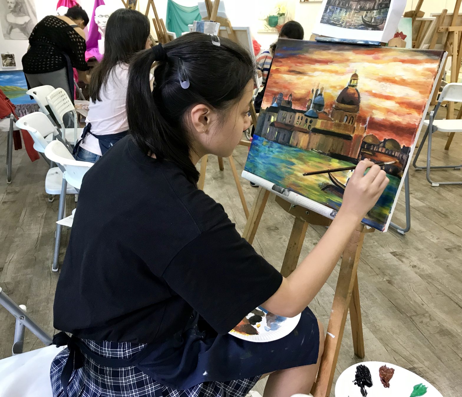 Art Immersion 24 sessions - Drawing, Acrylic, Watercolour Painting
