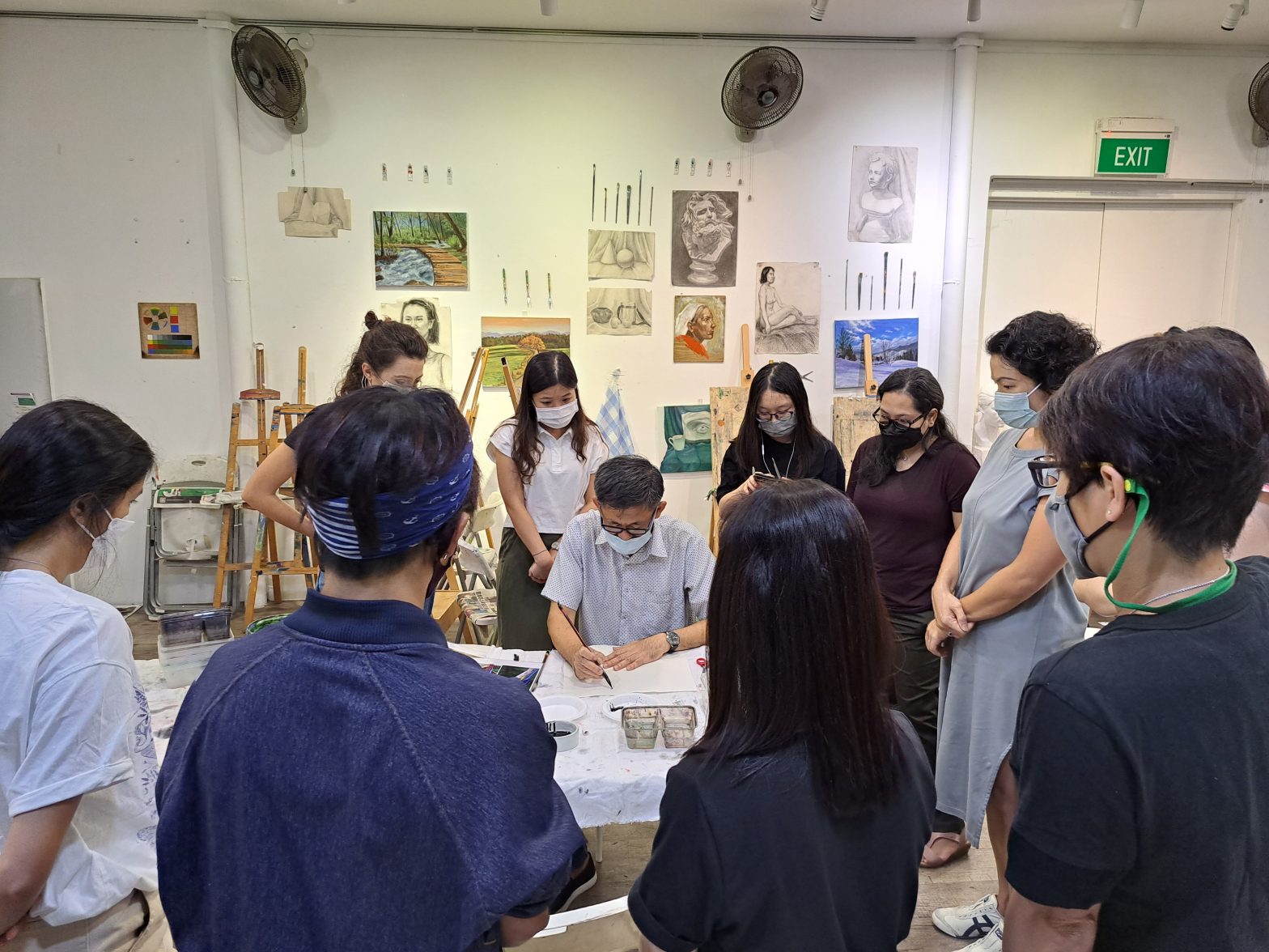 Professional Chinese Ink Painting Classes - Best Art Course in Singapore