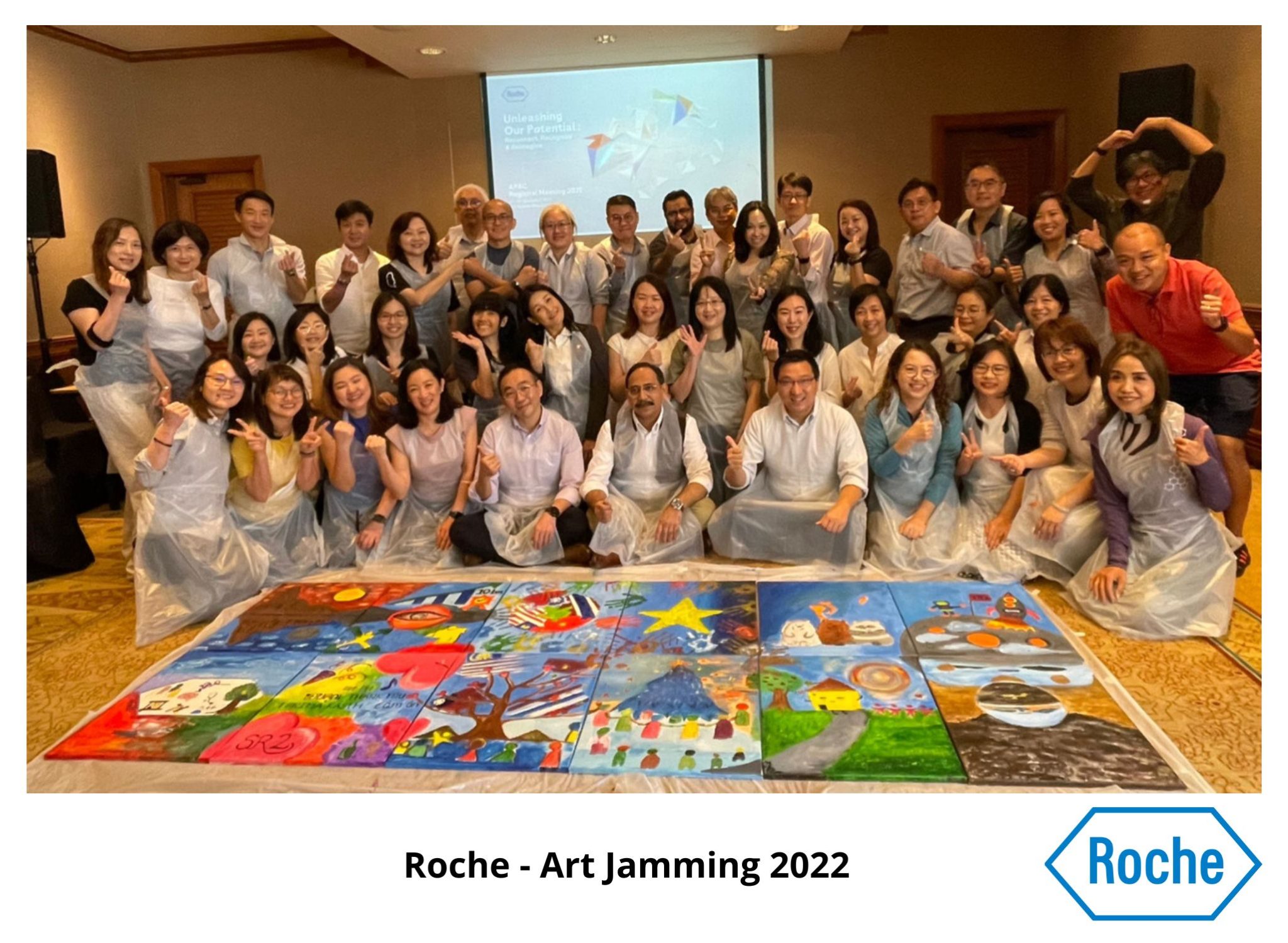 Team Building Art Jamming - Creative Team Bonding Singapore