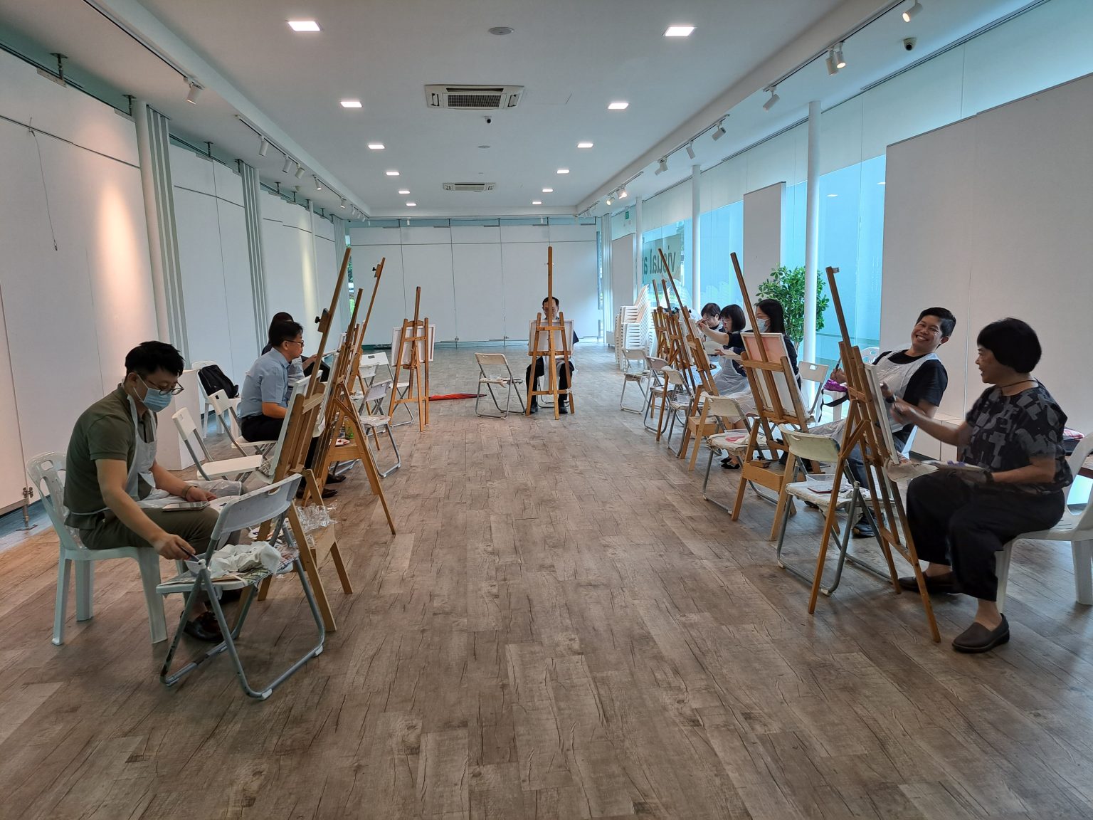 Team Building Art Workshops - Visual Arts Centre Art Jamming