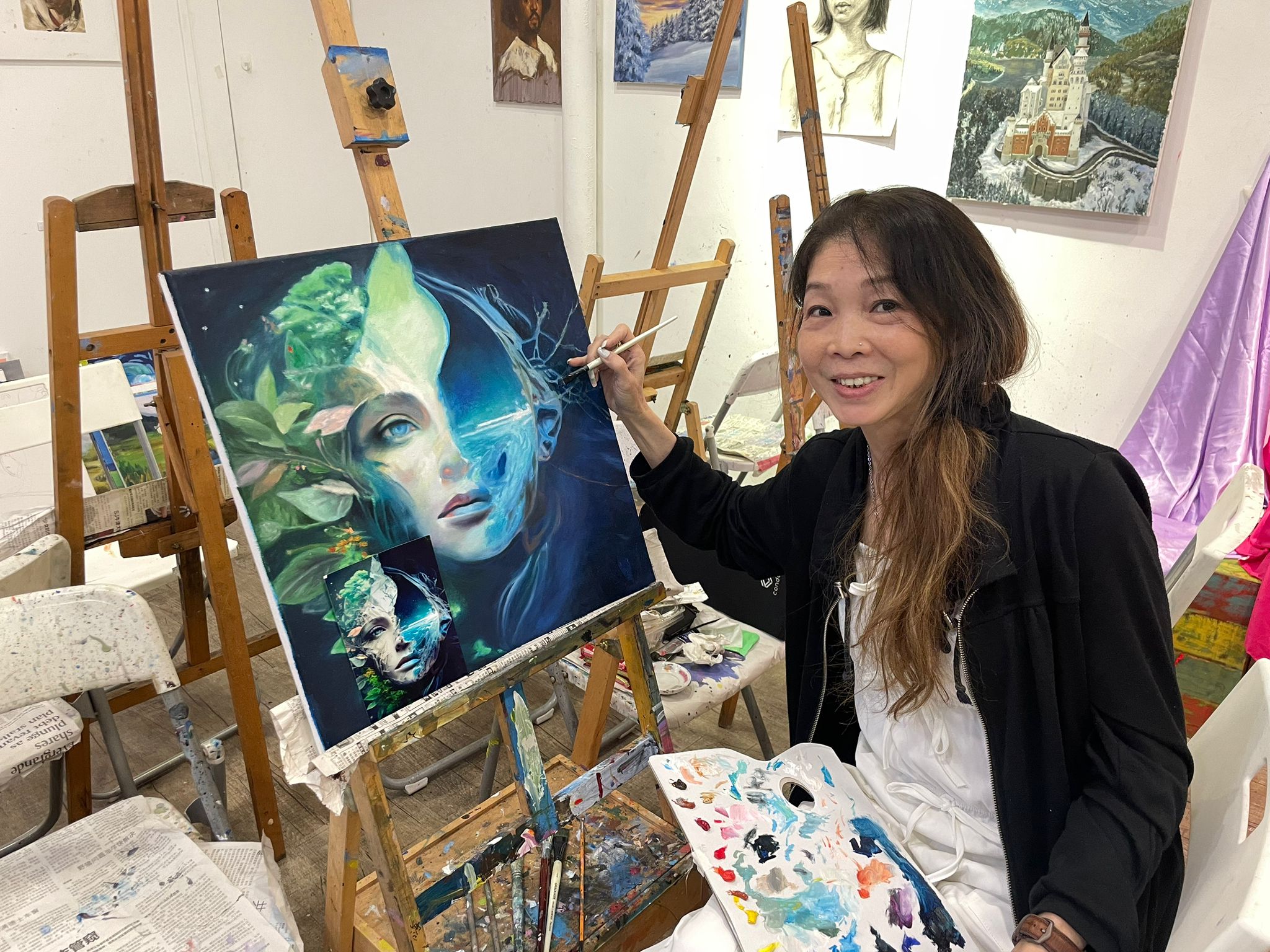 Oil Painting Art Course | Art Class | Art Lesson |专业油画课程 at Visual Arts ...