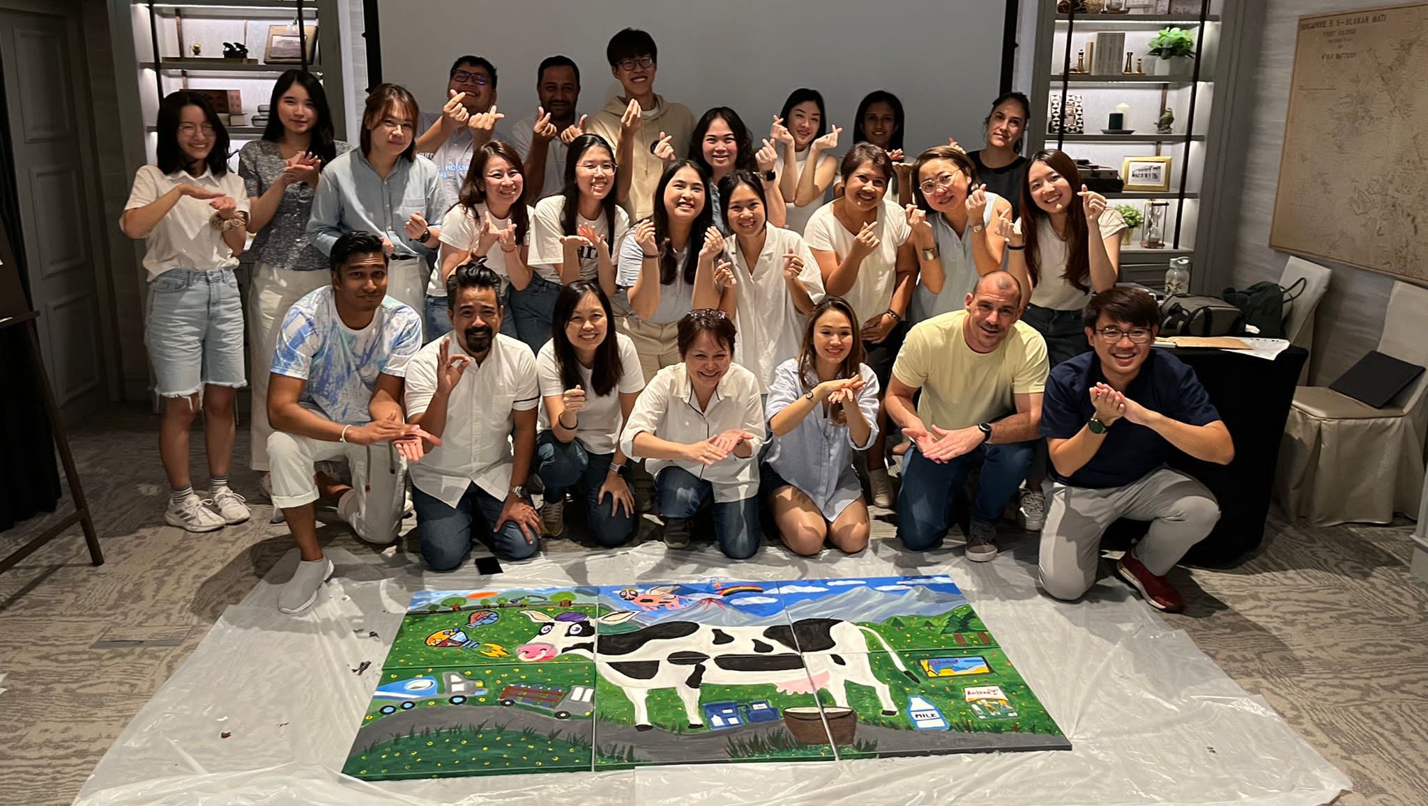 Art Jamming in Singapore - Various of Mediums