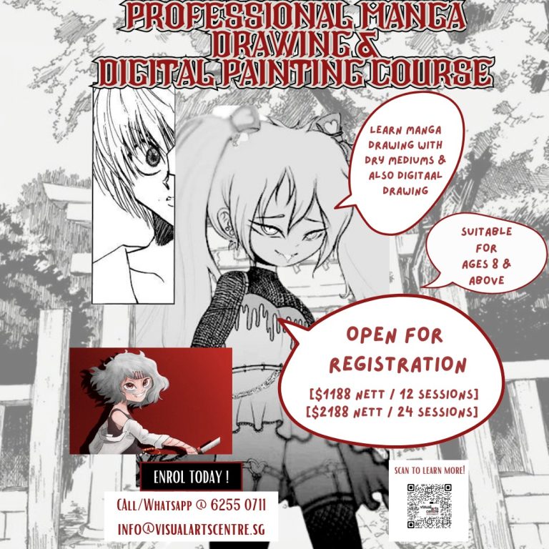 Professional Manga Course for Beginners - Visual Arts Centre