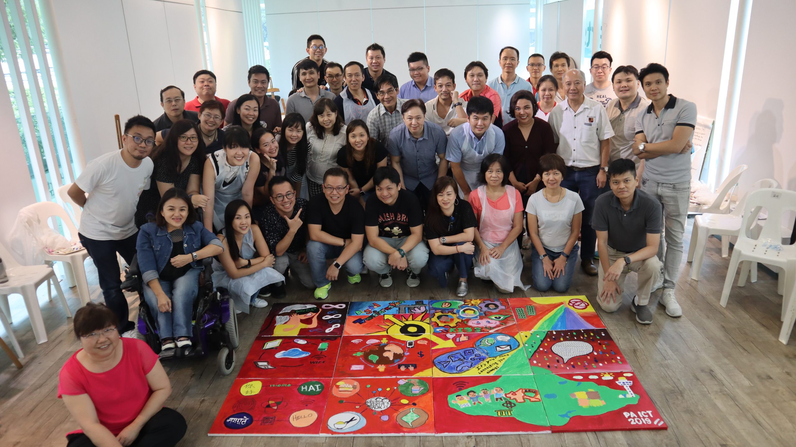 Staff Retreat Team Building Art Jamming, fun and exciting activities at ...