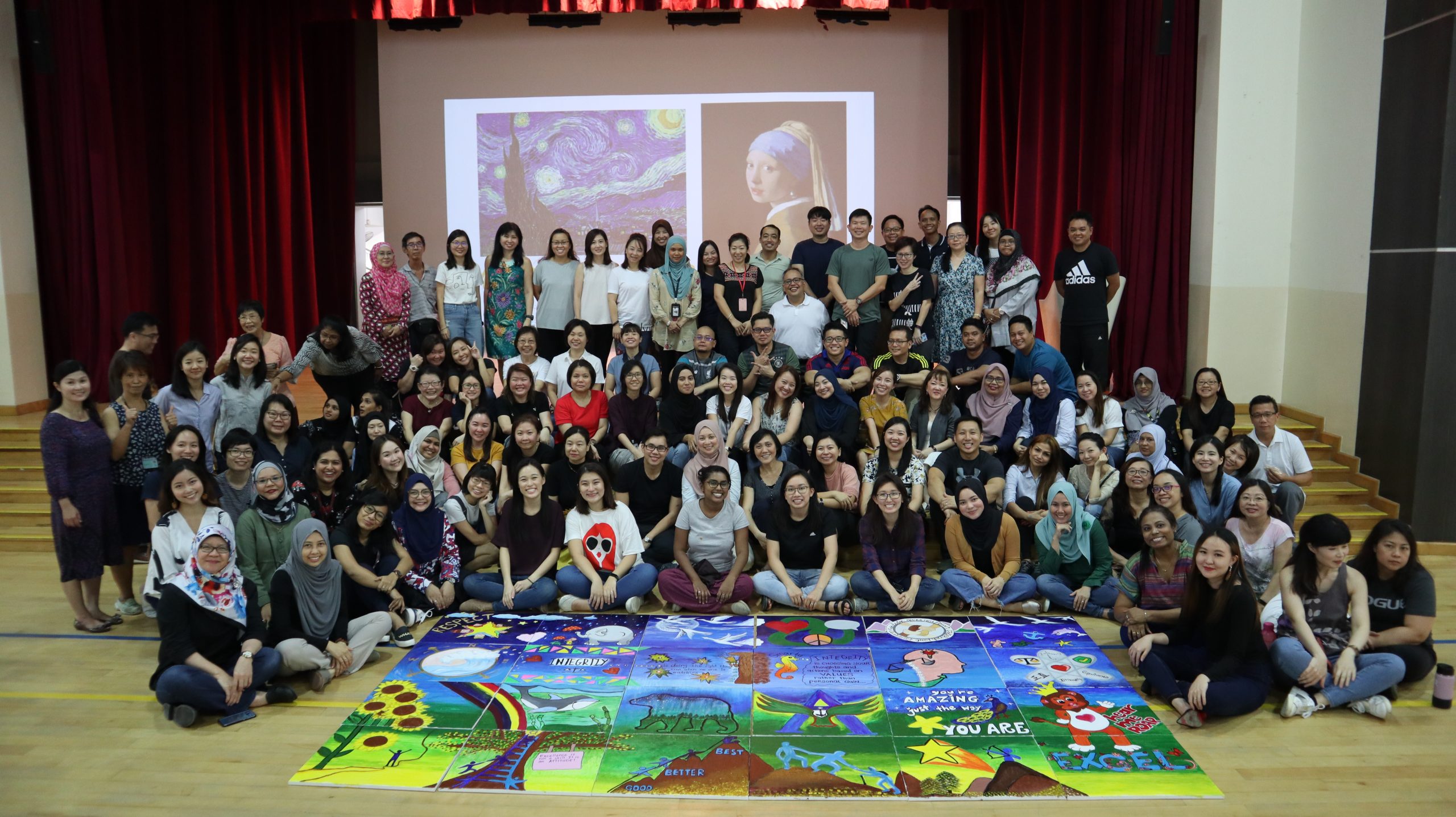 Staff Retreat Team Building Art Jamming, fun and exciting activities at ...