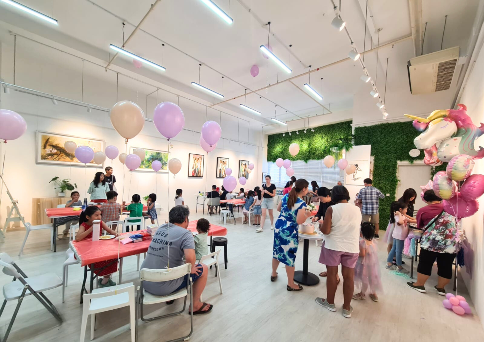 Art Birthday Party with DIY clay - Visual Arts Centre