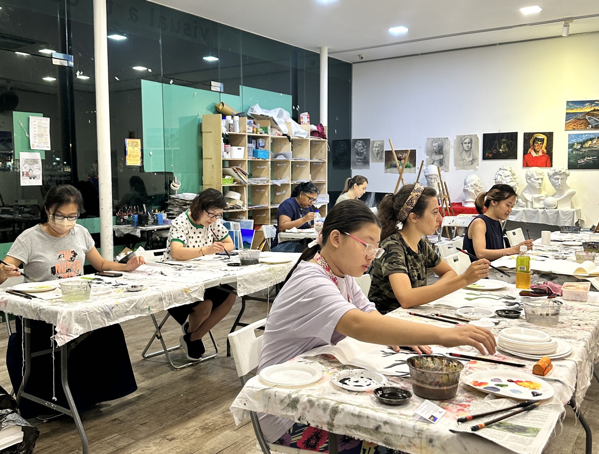 Professional Chinese Ink Painting Classes in Singapore