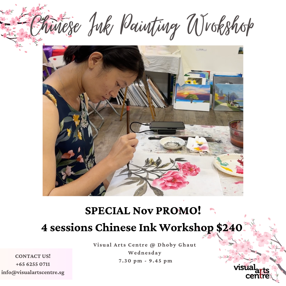 Chinese Ink Painting Art Classes 专业水墨画课程 @ Visual Arts Centre