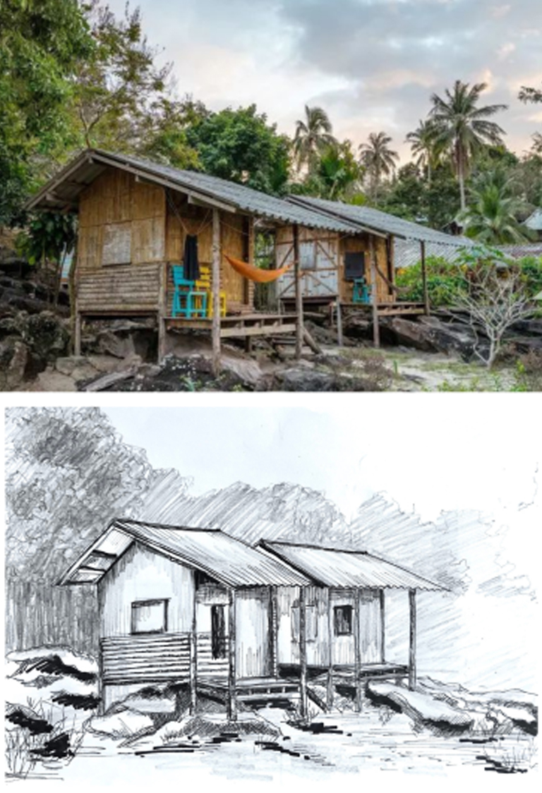 Outdoor Urban Landscape Sketching with Visual Arts Centre