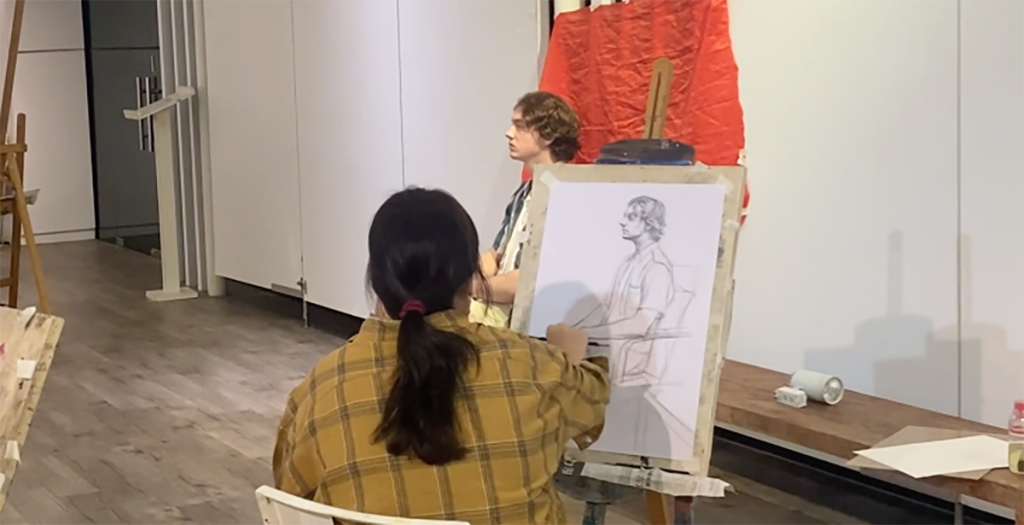 Portrait Life Drawing Workshop - VAC life portrait drawing workshop