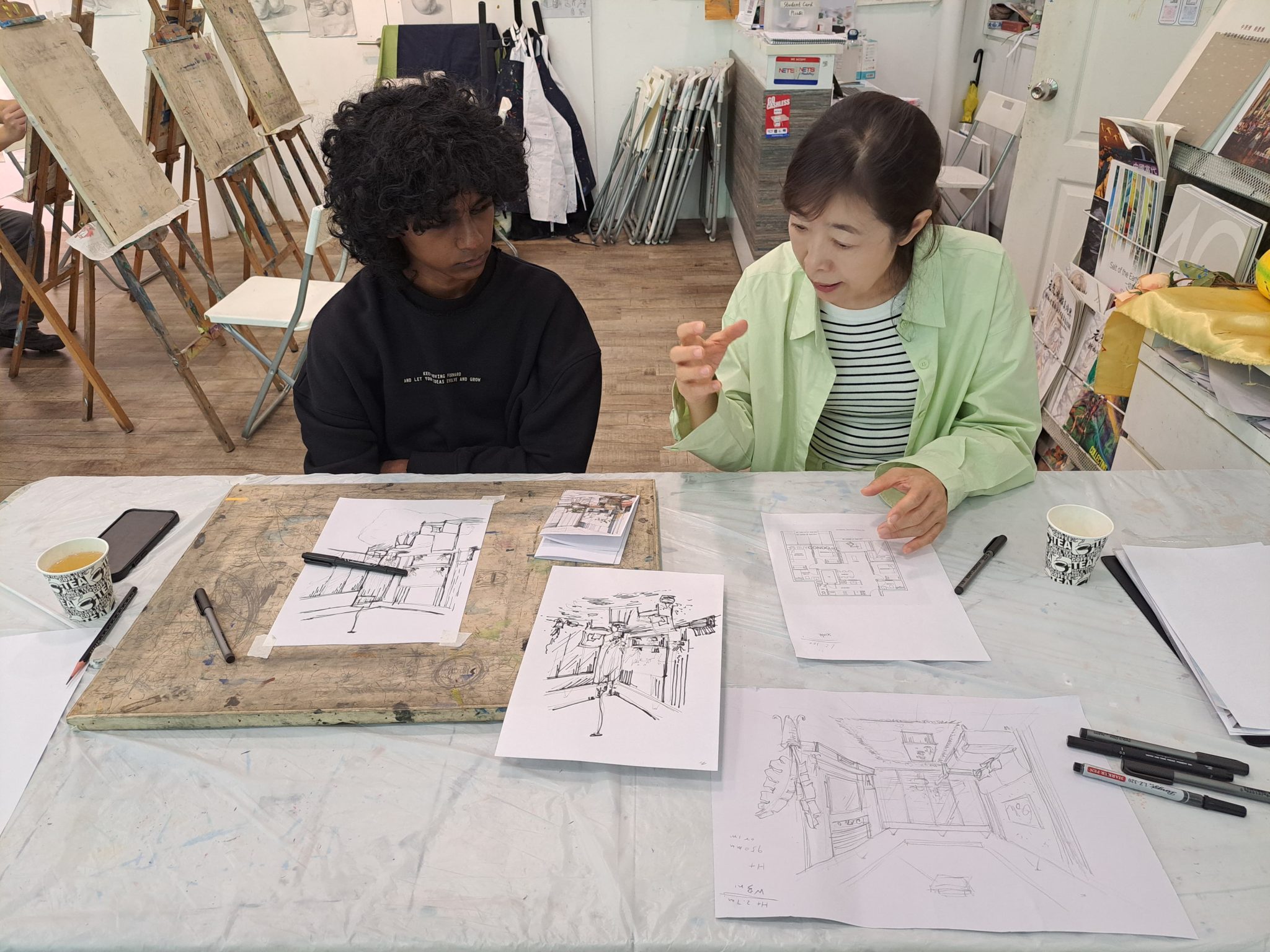 Professional Interior Design & Freehand Rendering Sketching