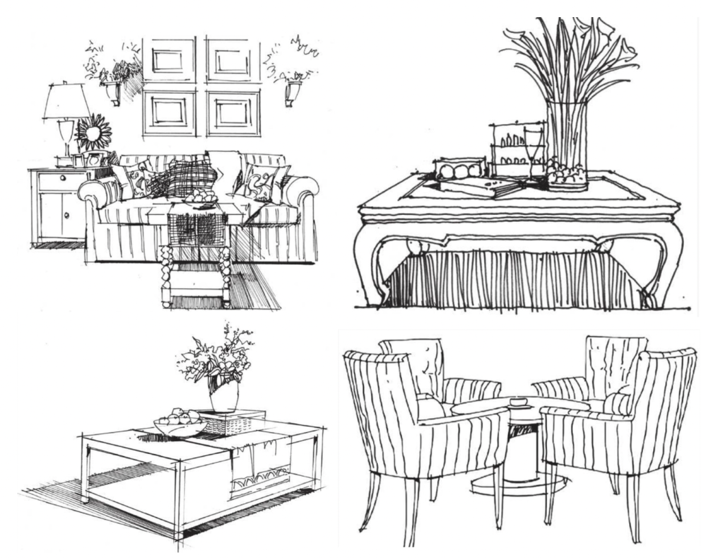 Professional Interior Design & Freehand Rendering Sketching Art Course ...