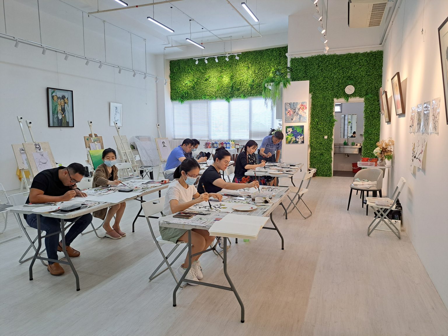 Professional Chinese Ink Painting Classes in Singapore
