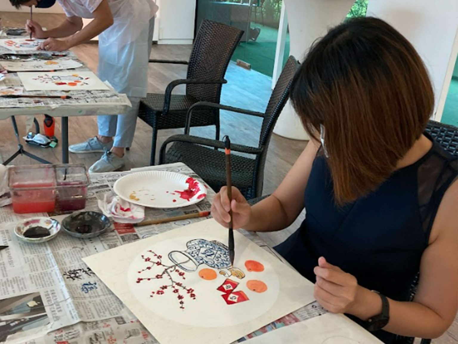 Chinese Calligraphy and Ink Painting Course