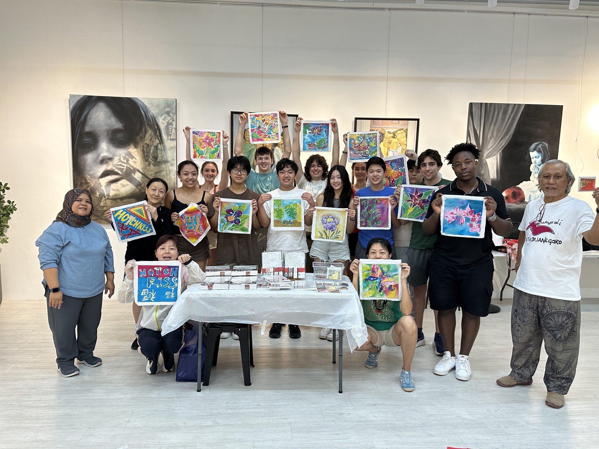 Batik Painting Course at Singapore - Visual Arts Centre