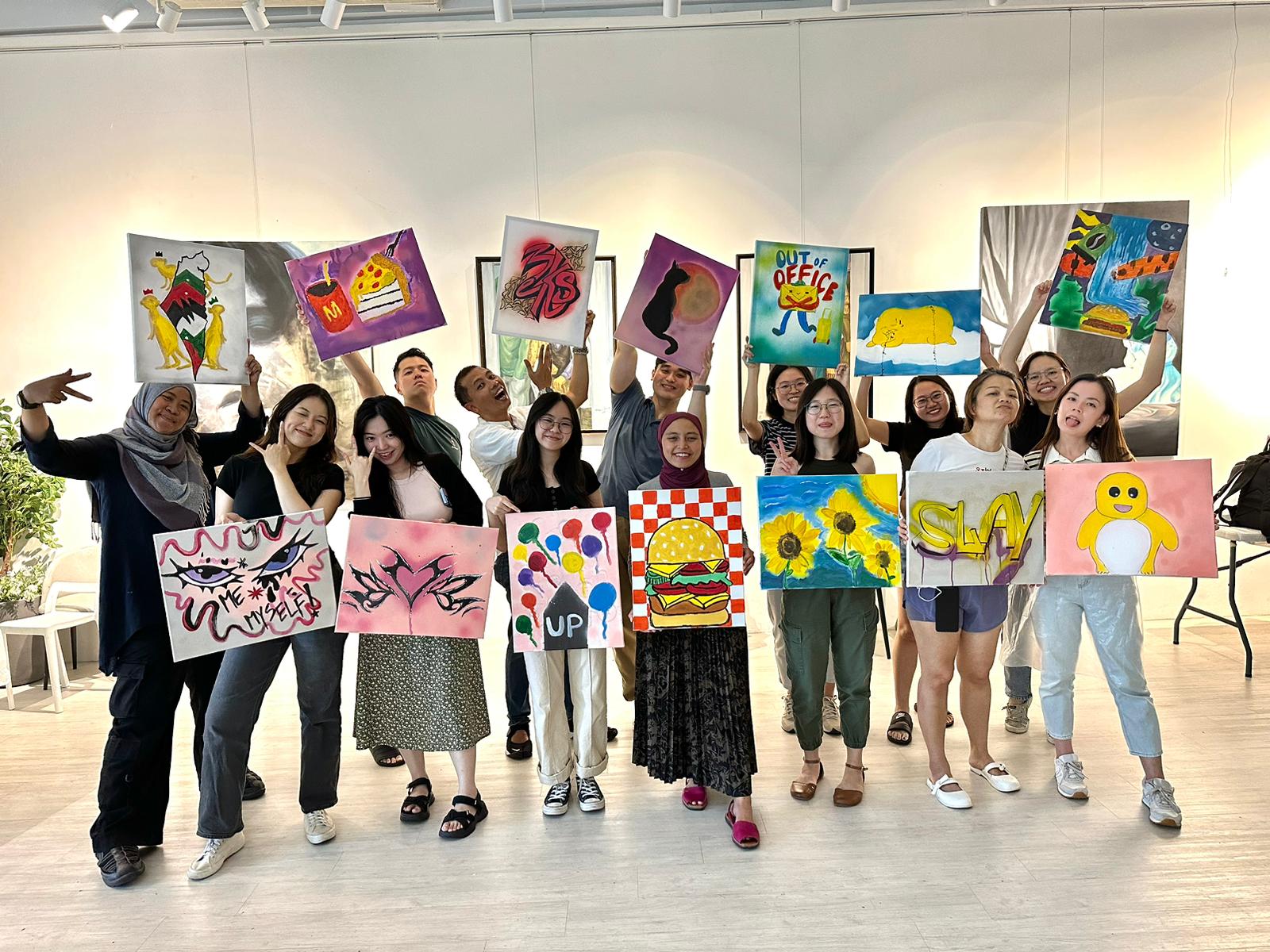 Graffiti Spray Painting Course with Visual Arts Centre