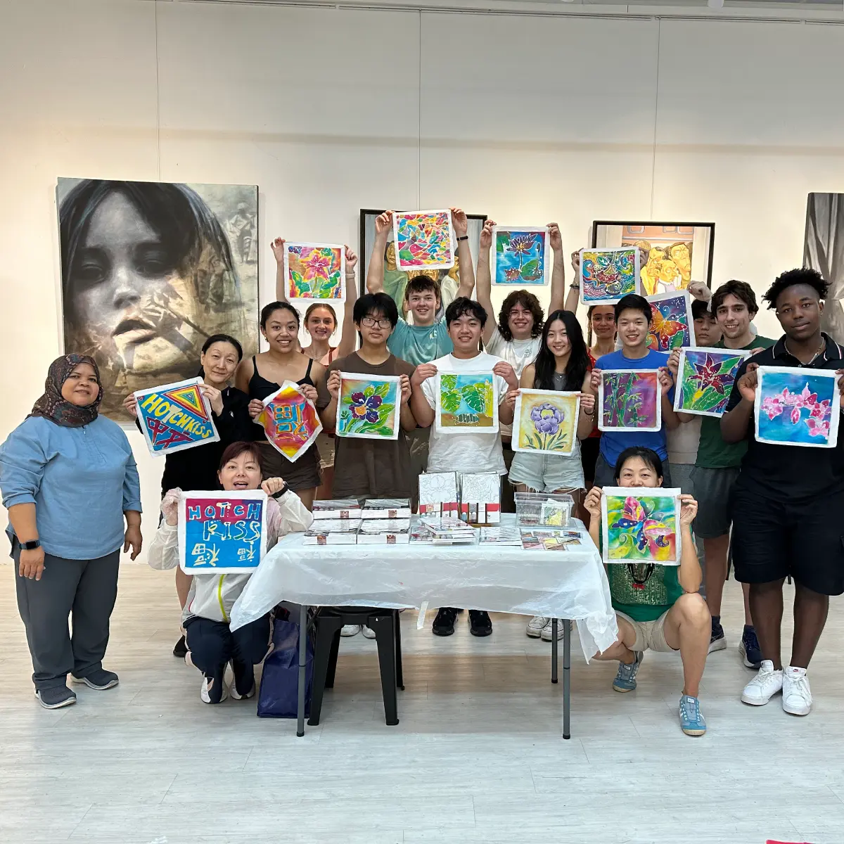 Batik Painting Course/Workshop at Singapore Visual Arts Centre!