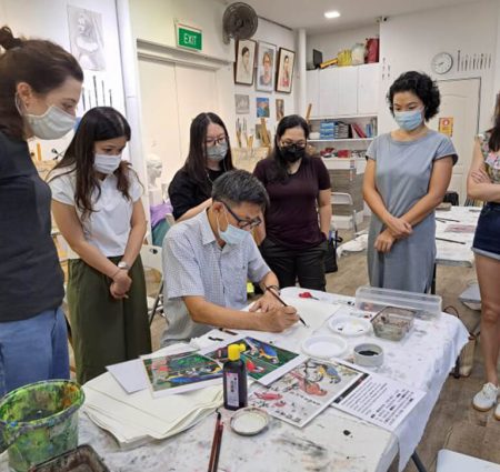 Chinese Ink Painting – Calligraphy Course 专业水墨画课程