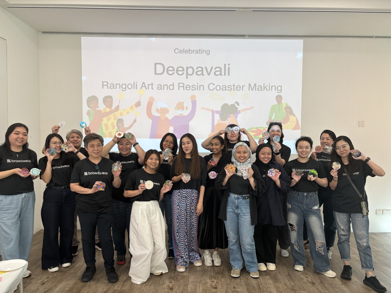 Celebrate Deepavali with Art Jamming Team Bonding Workshops