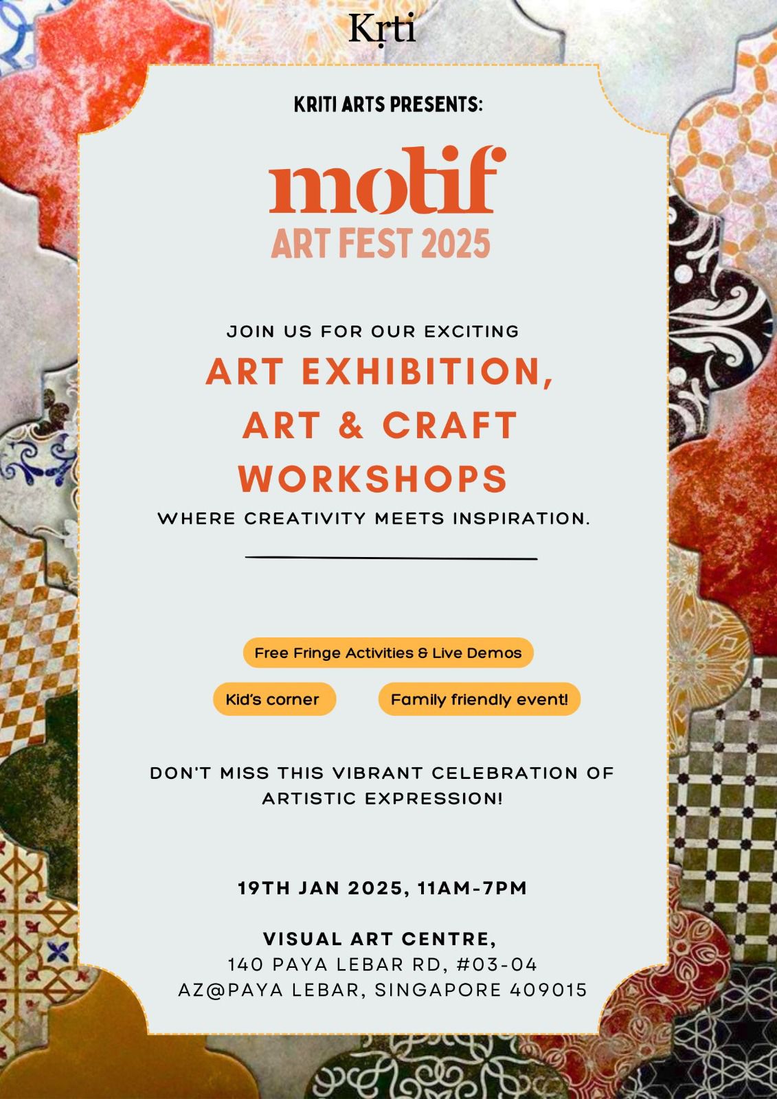 Motif Art Fest 2025 - Visual Arts Centre