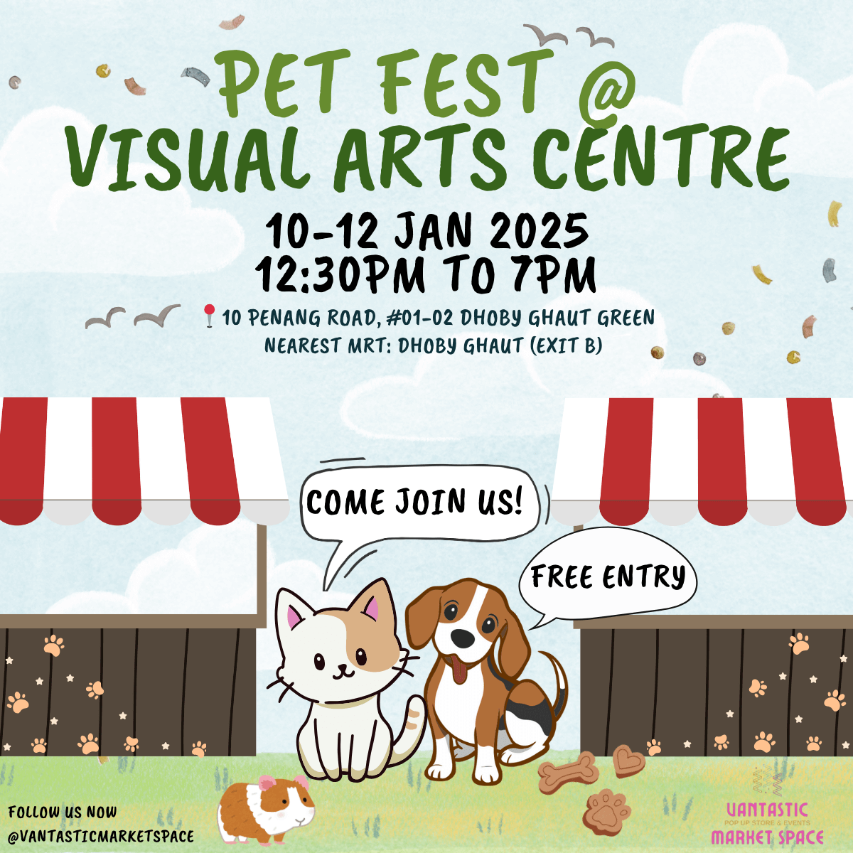Pet Fest 2025 - at Visual Arts Centre from 10–12 January 2025