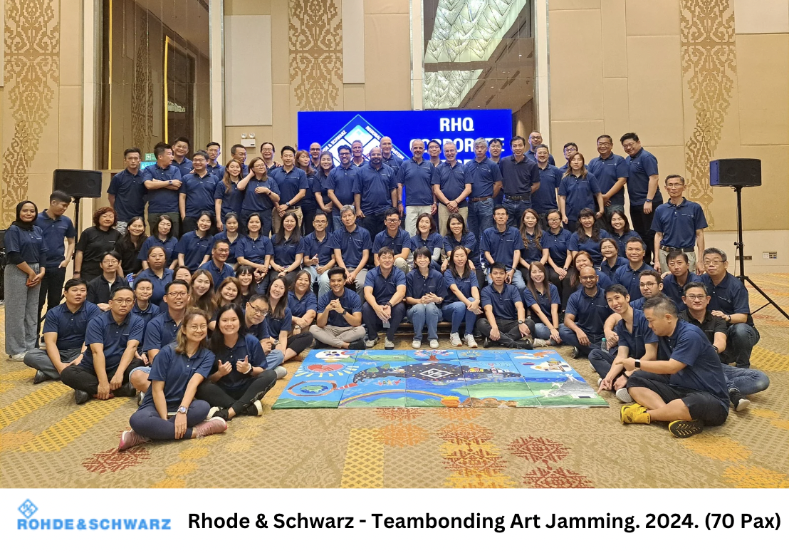 Team Bonding Art Jamming - Creative Team Bonding Singapore